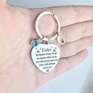 Sister Keychain-keychain for Sister-gift for Sister-best Friend ...