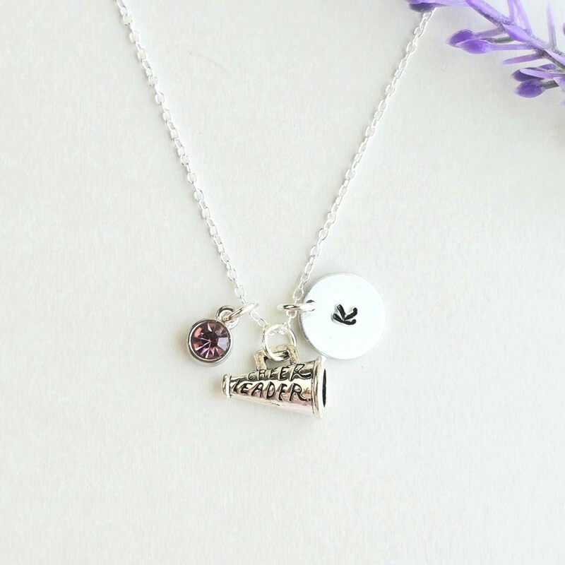 Cheerleader Necklace - Etsy