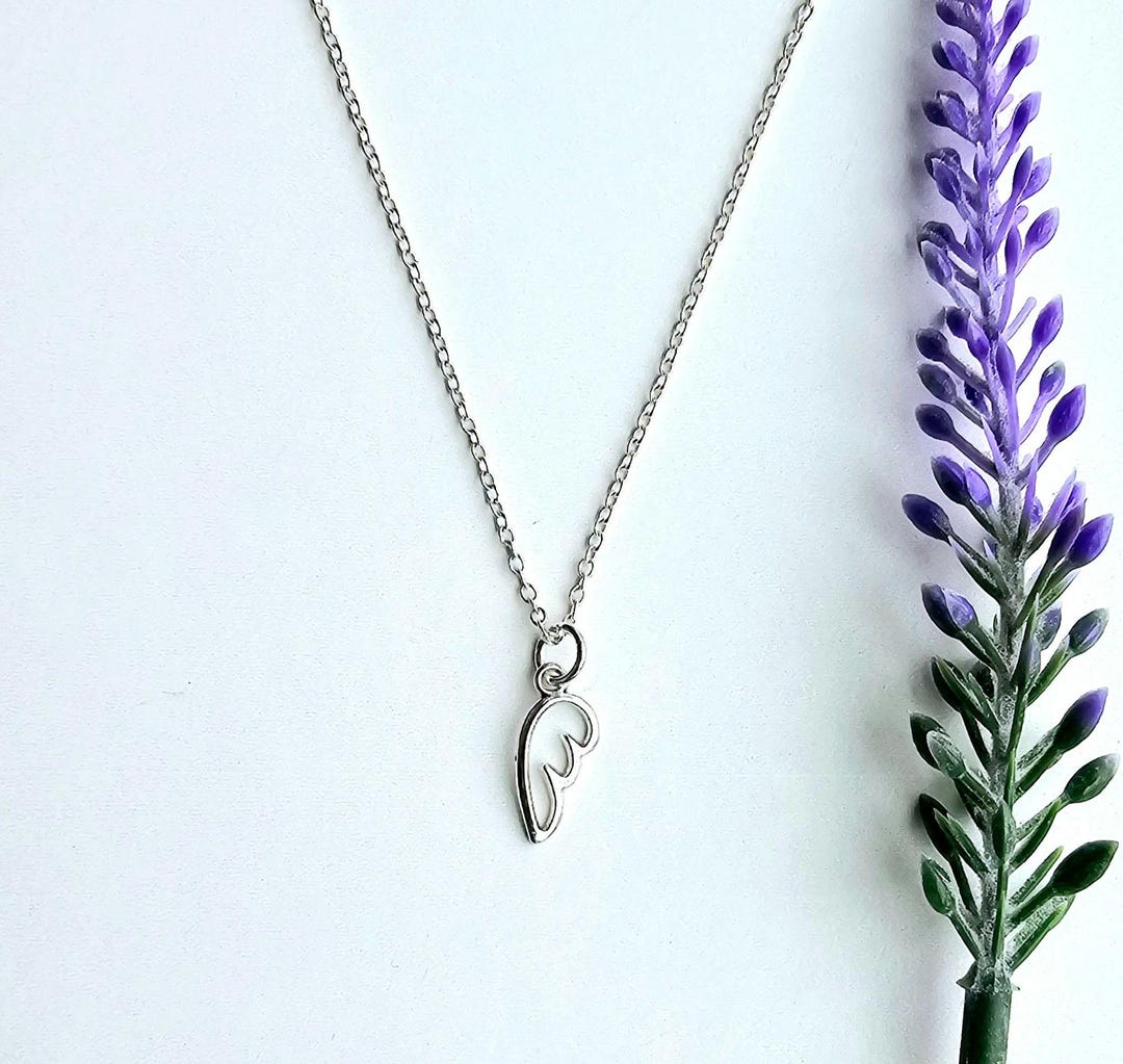 Angel Wing Necklace-grief and Loss Gift-angel Necklace-memorial Gift ...
