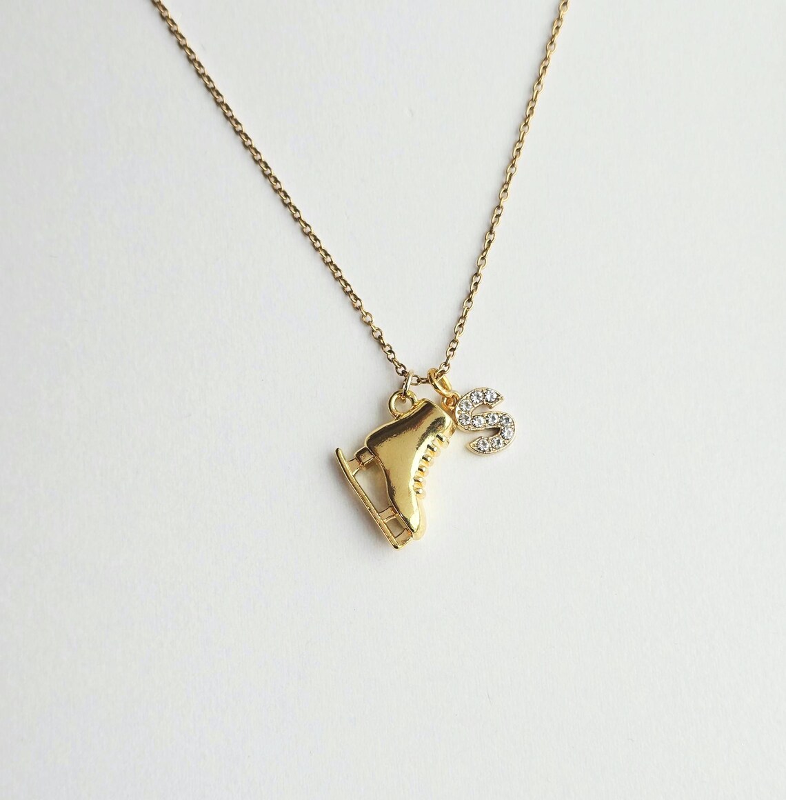 Ice Skate Necklace-figure Skater Gift-hockey Mom Jewelry-necklace for ...