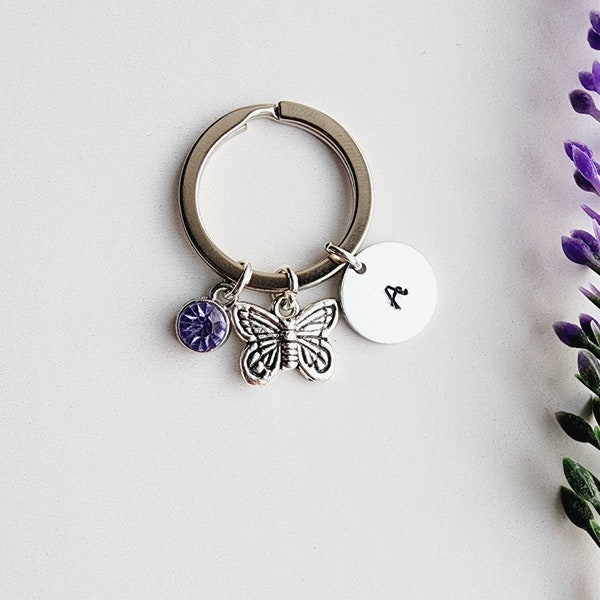 Butterfly Keychain - Etsy