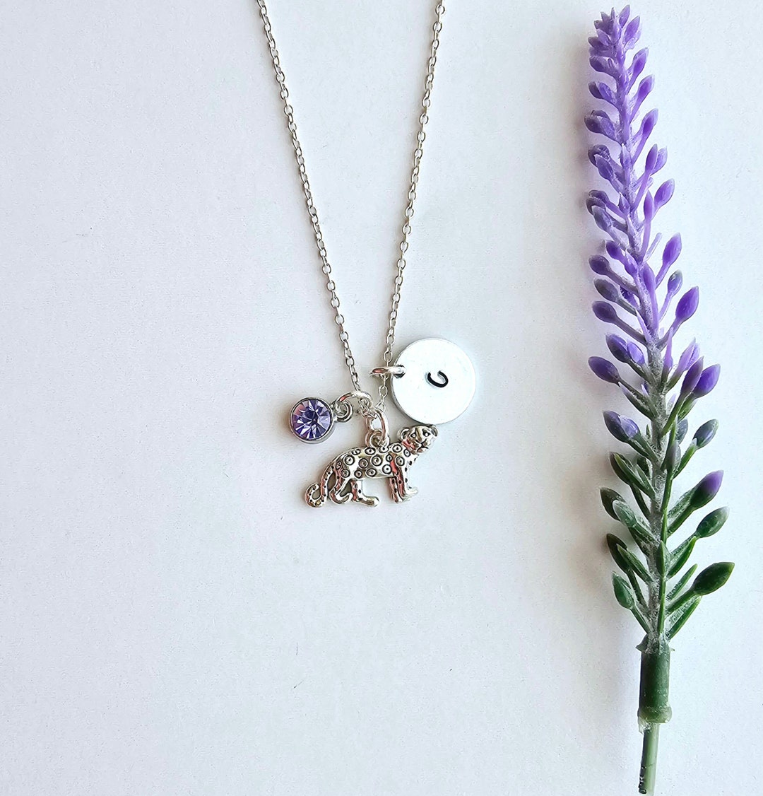 Cheetah Necklace-cheetah Lover Gift-cheetah Jewelry-necklace for Girls ...