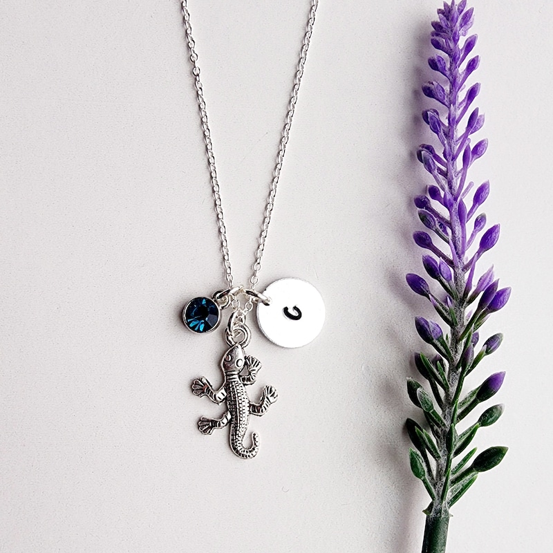 Lizard Necklace - Etsy