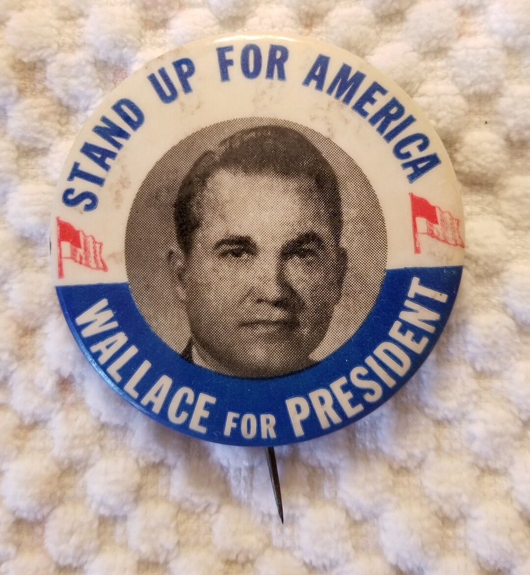 Presidential Button/ Wallace Presidential Campaign - Etsy