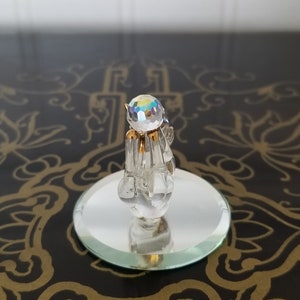 Glass Baron Cat Playing With a Sphere/glass Cat/vintage Cat - Etsy