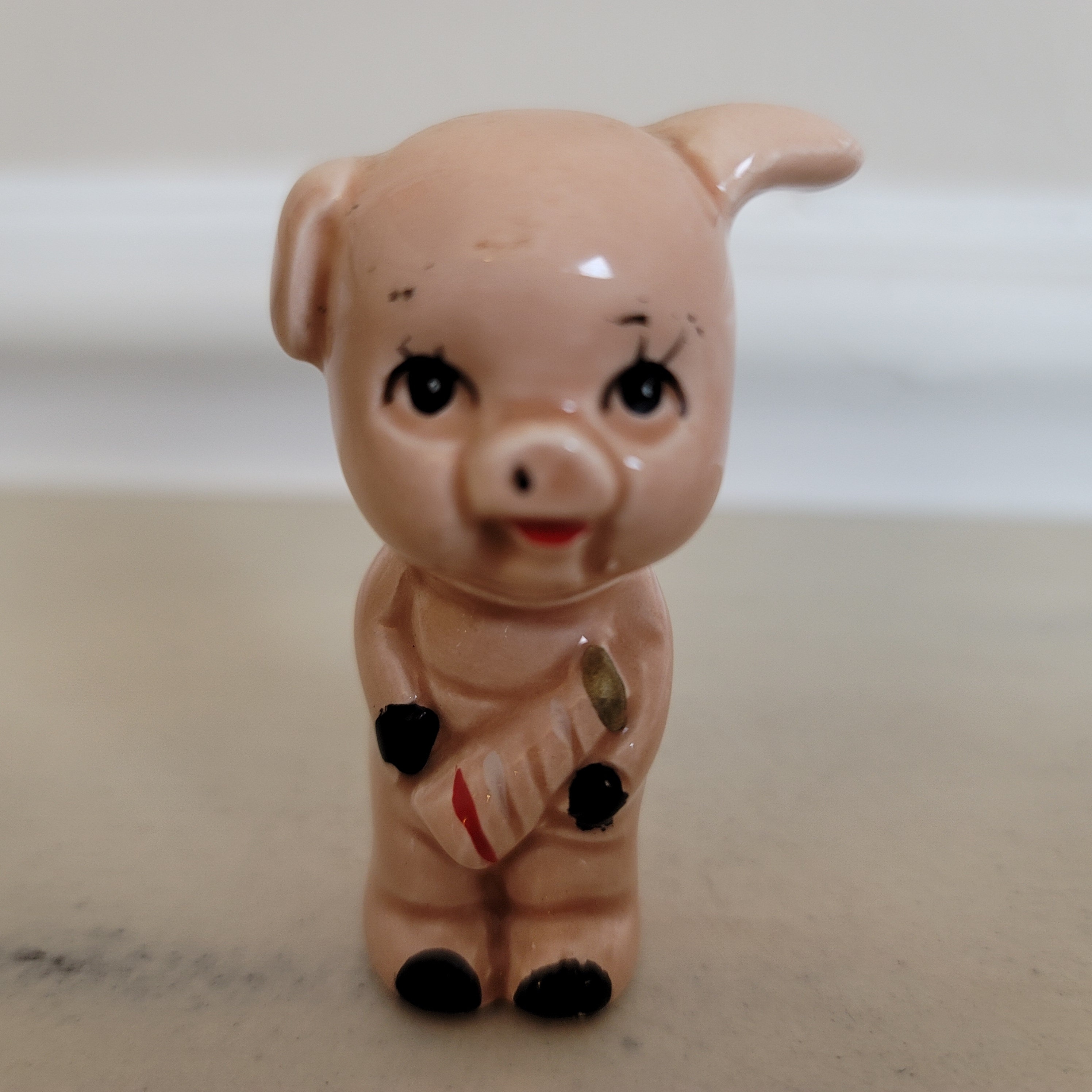 Vintage Pigs Playing Musical Instruments/ Pig Duo/ Circa 1950's 1960's ...