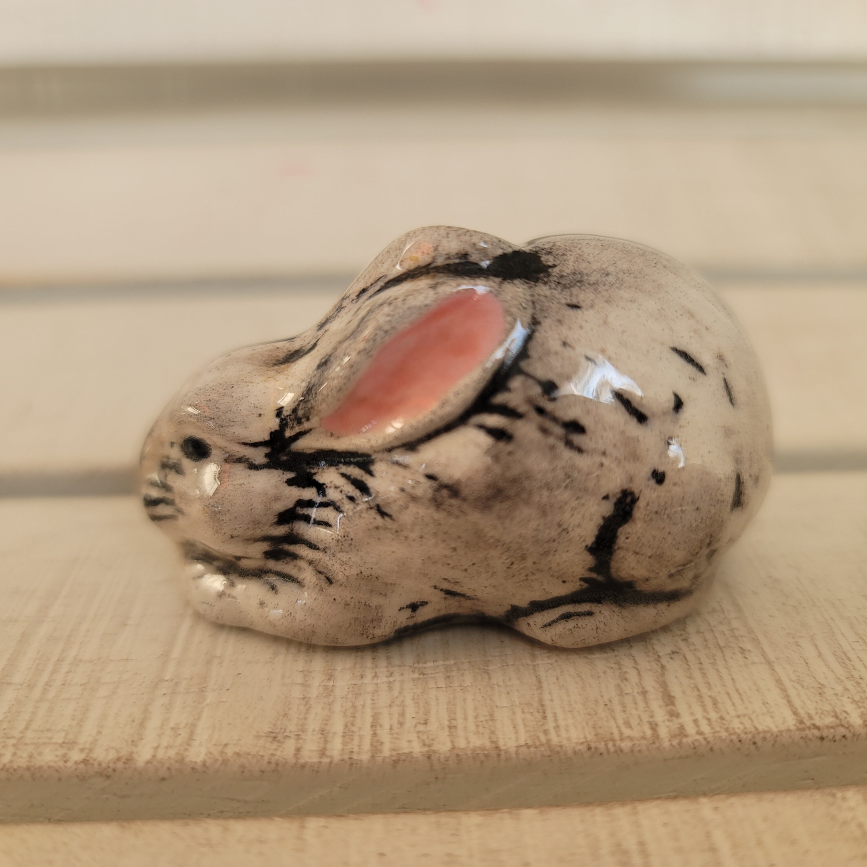 Vintage Hand Painted Ceramic Rabbit /easter Bunny/ Ceramic - Etsy