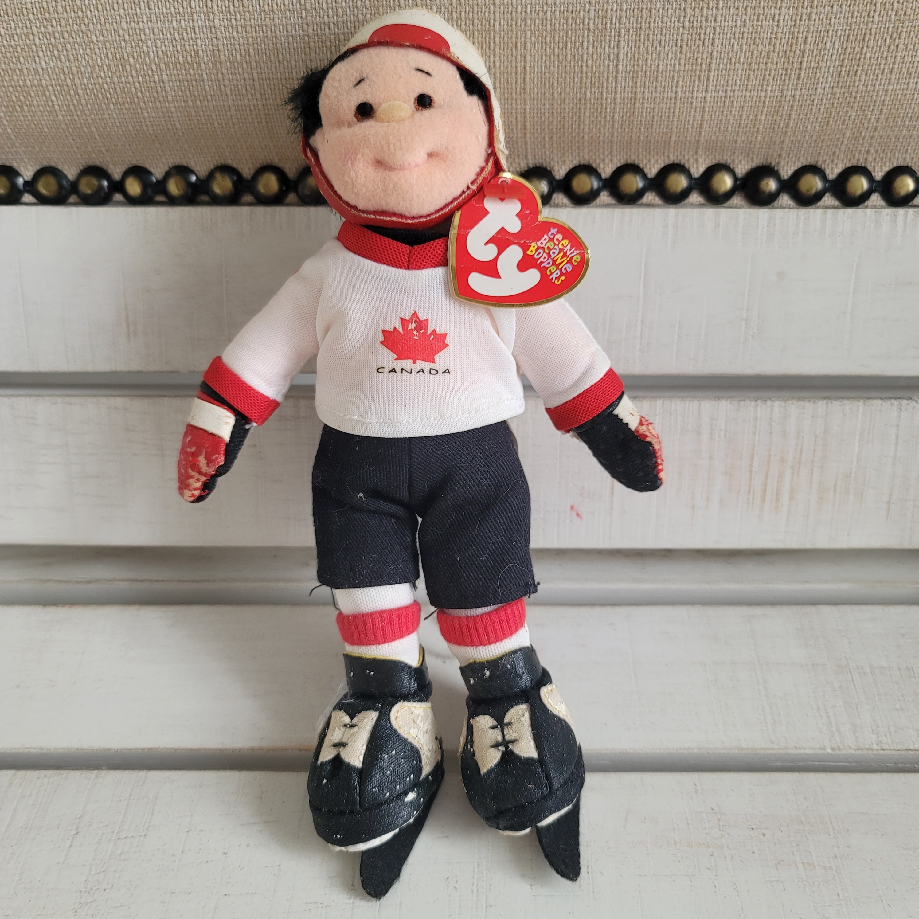 2002 Hat-trick Hunter Teenie Beanie Bopper Canadian Hockey TY Beanie - Etsy