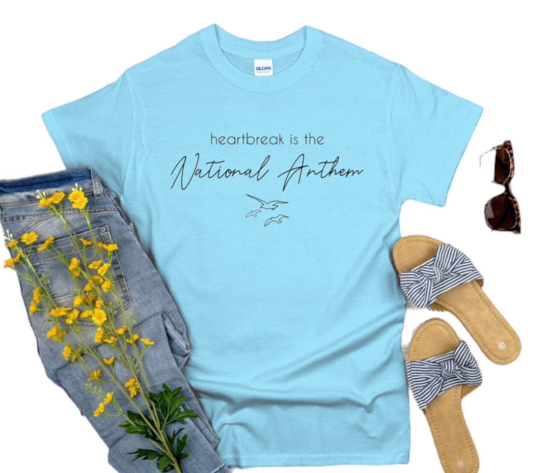 1989 Heartbreak is the National Anthem Beach Taylors Version - Etsy