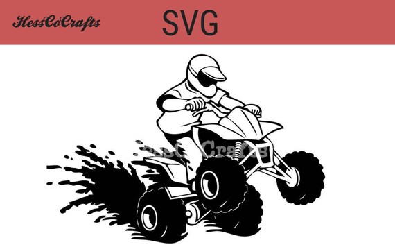 4 Wheeler Svg Quad Svg Motocross Svg Rider Svg Girl 4 - Etsy