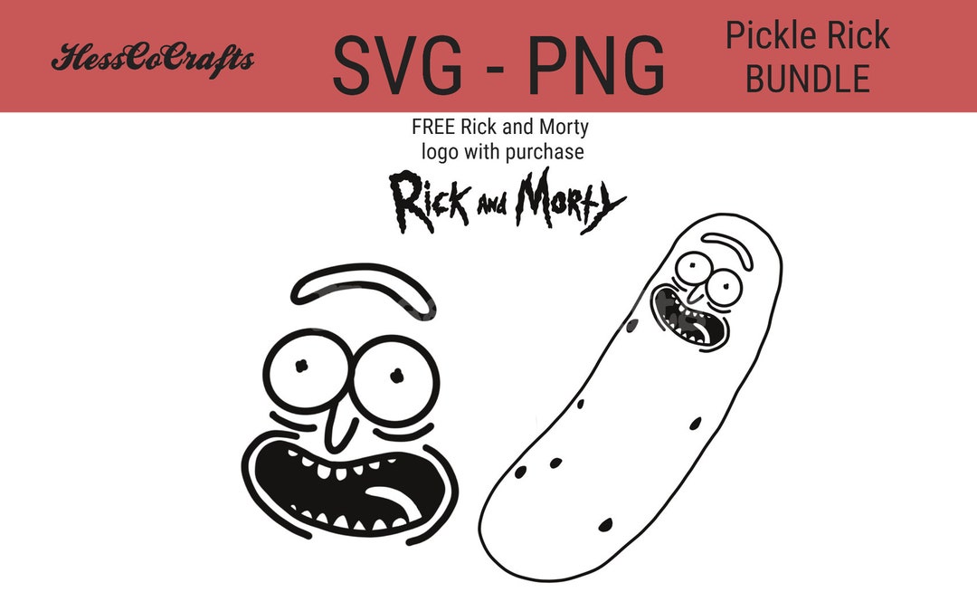 Pickle rick svg bundle rick and morty svg bundle rick and - Etsy España