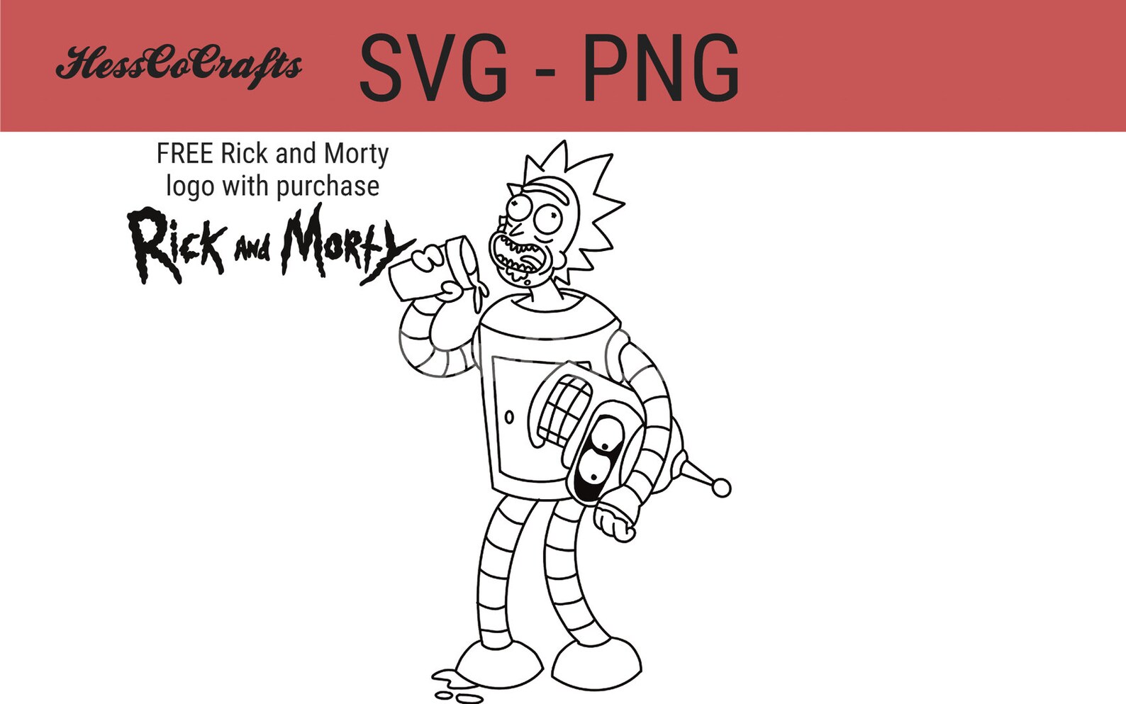 Rick and morty svg, rick and morty png, bender svg, bender png ...