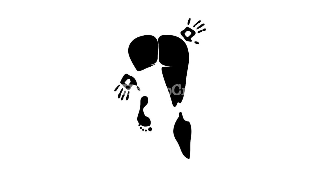 Booty Svg, Girl Booty Digital File, Body Svg, Butt Svg, Women ...