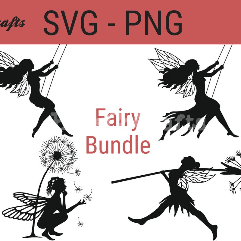 Fairy Svg - Etsy