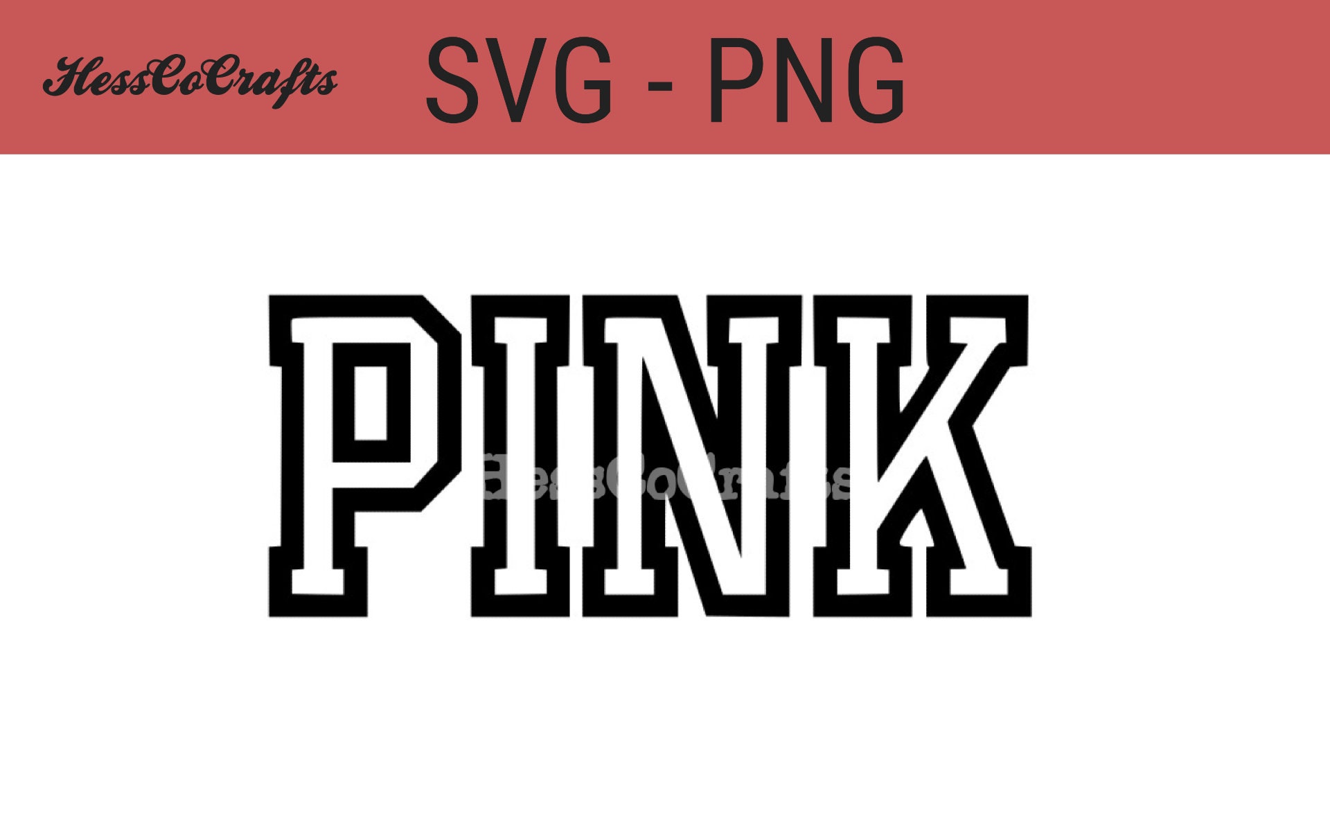 Pink Svg Pink Png VS Svg VS Png Victoria Secret Svg - Etsy Canada