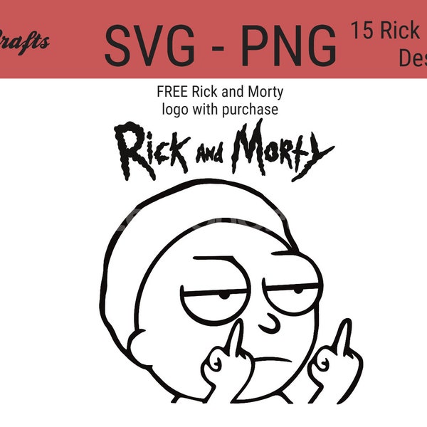 Rick and Morty Svg - Etsy