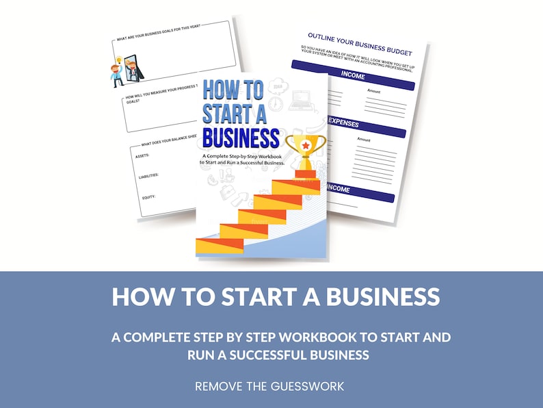 The Ultimate Startup Business Workbook and Planner With Checklist ...