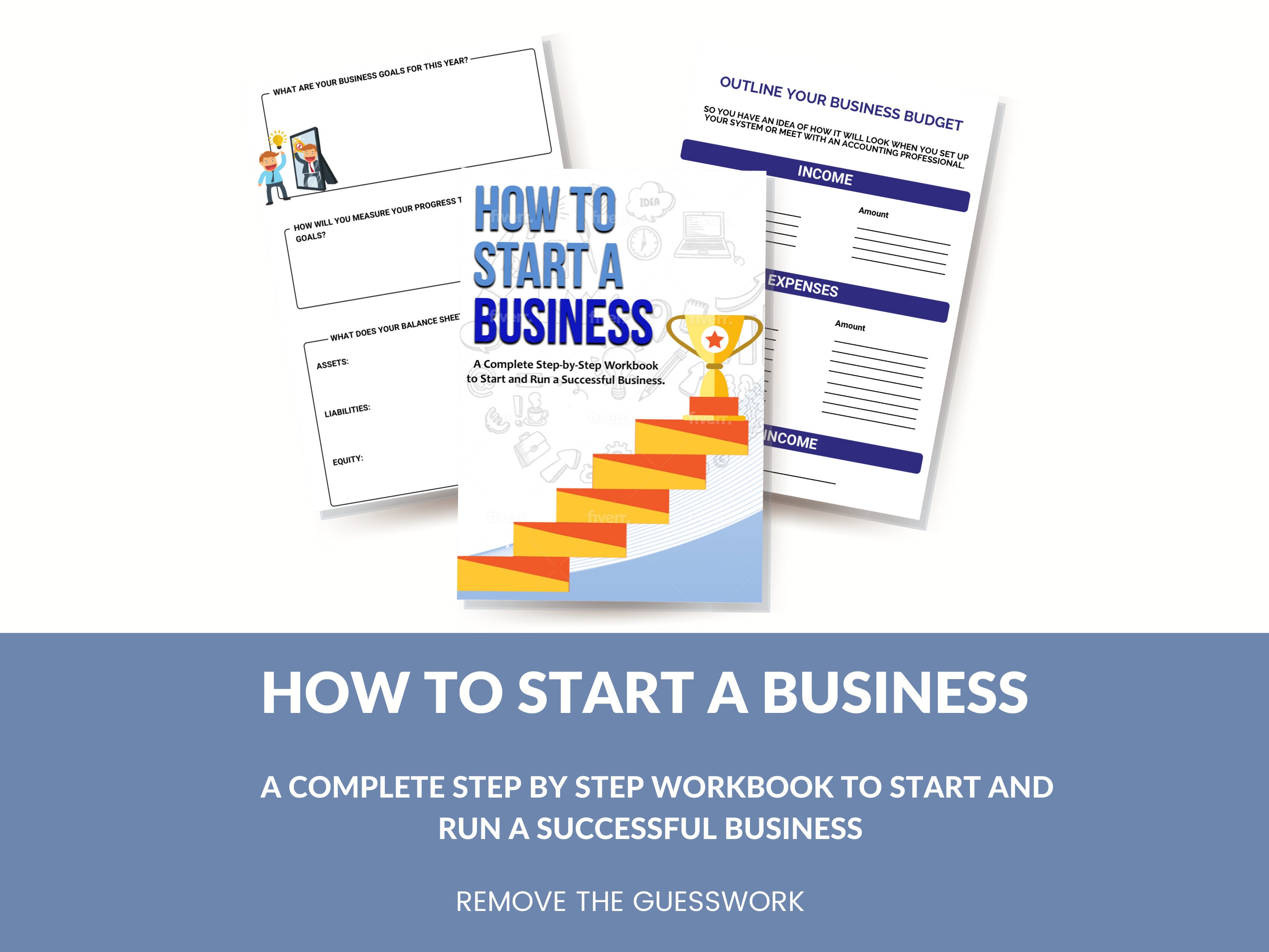 The Ultimate Startup Business Workbook and Planner With Checklist ...