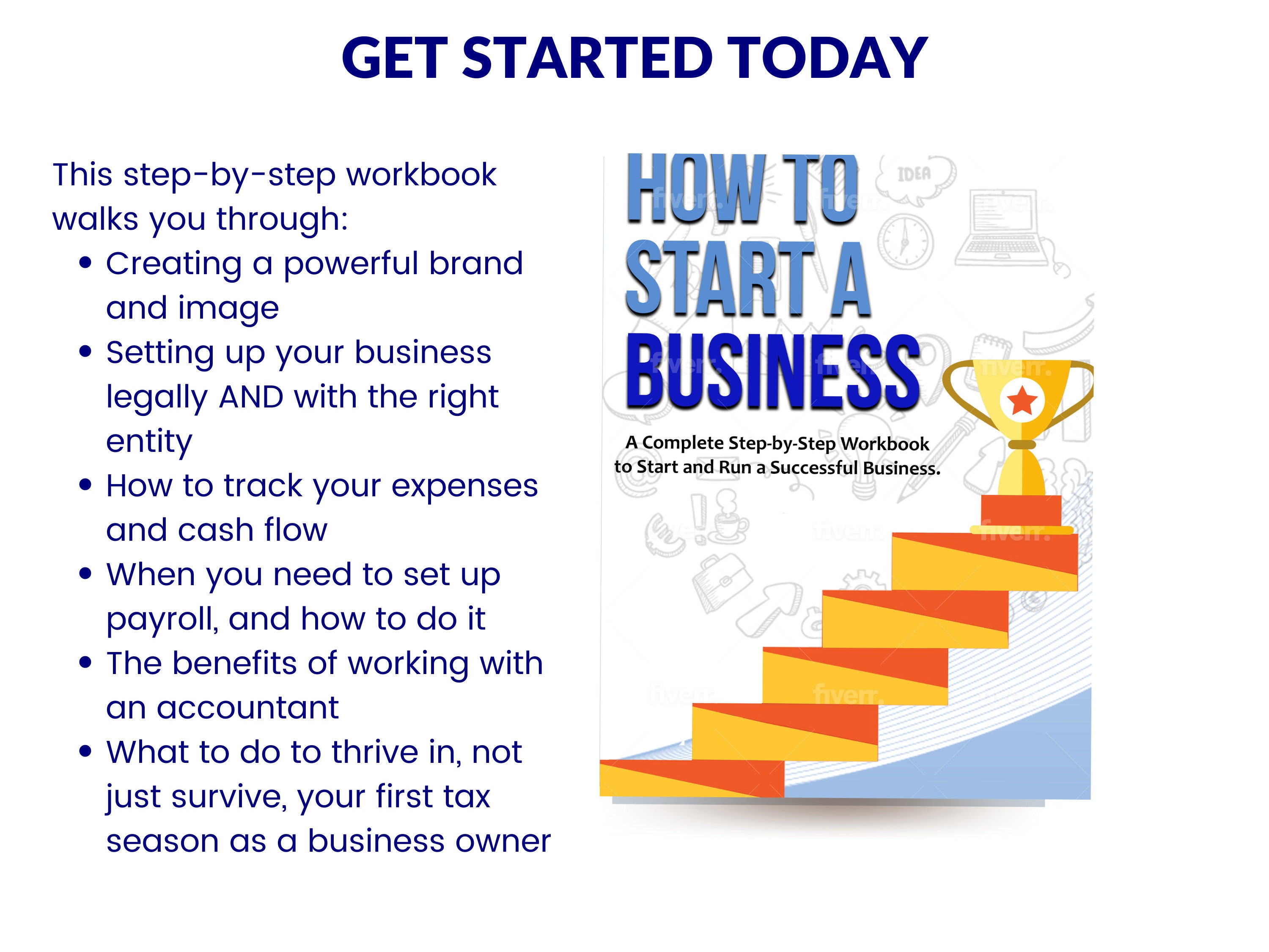 The Ultimate Startup Business Workbook and Planner With Checklist ...