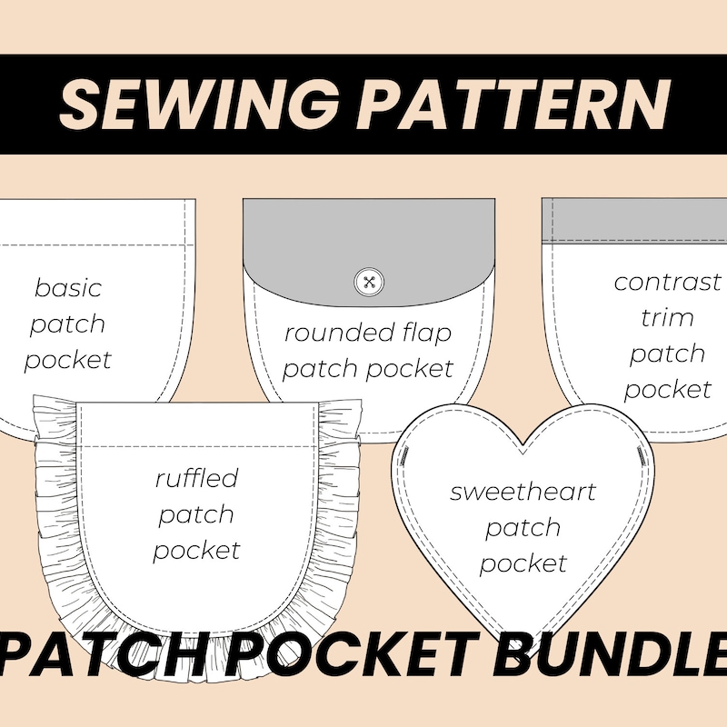 Patch Pockets - Etsy