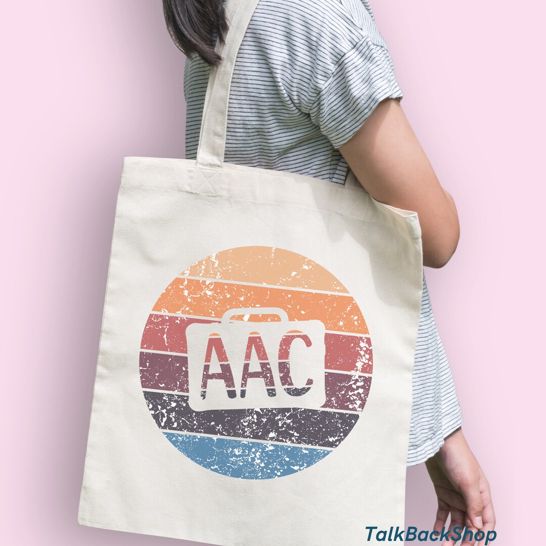 AAC Tote Core Vocabulary for Speech Therapy Bag for SLP Gift Sped ...