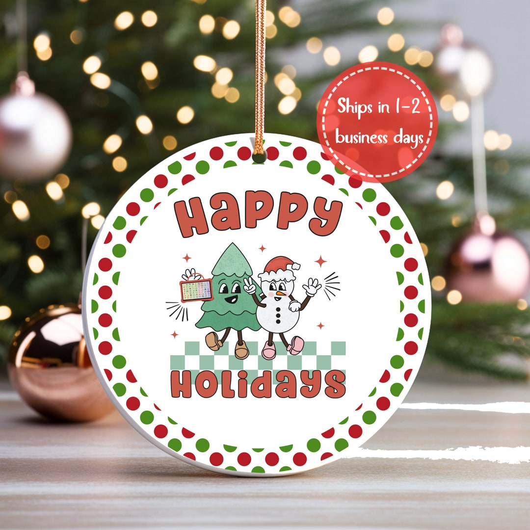 Christmas AAC Ornament for Speech Therapist Gift for SLP Core ...
