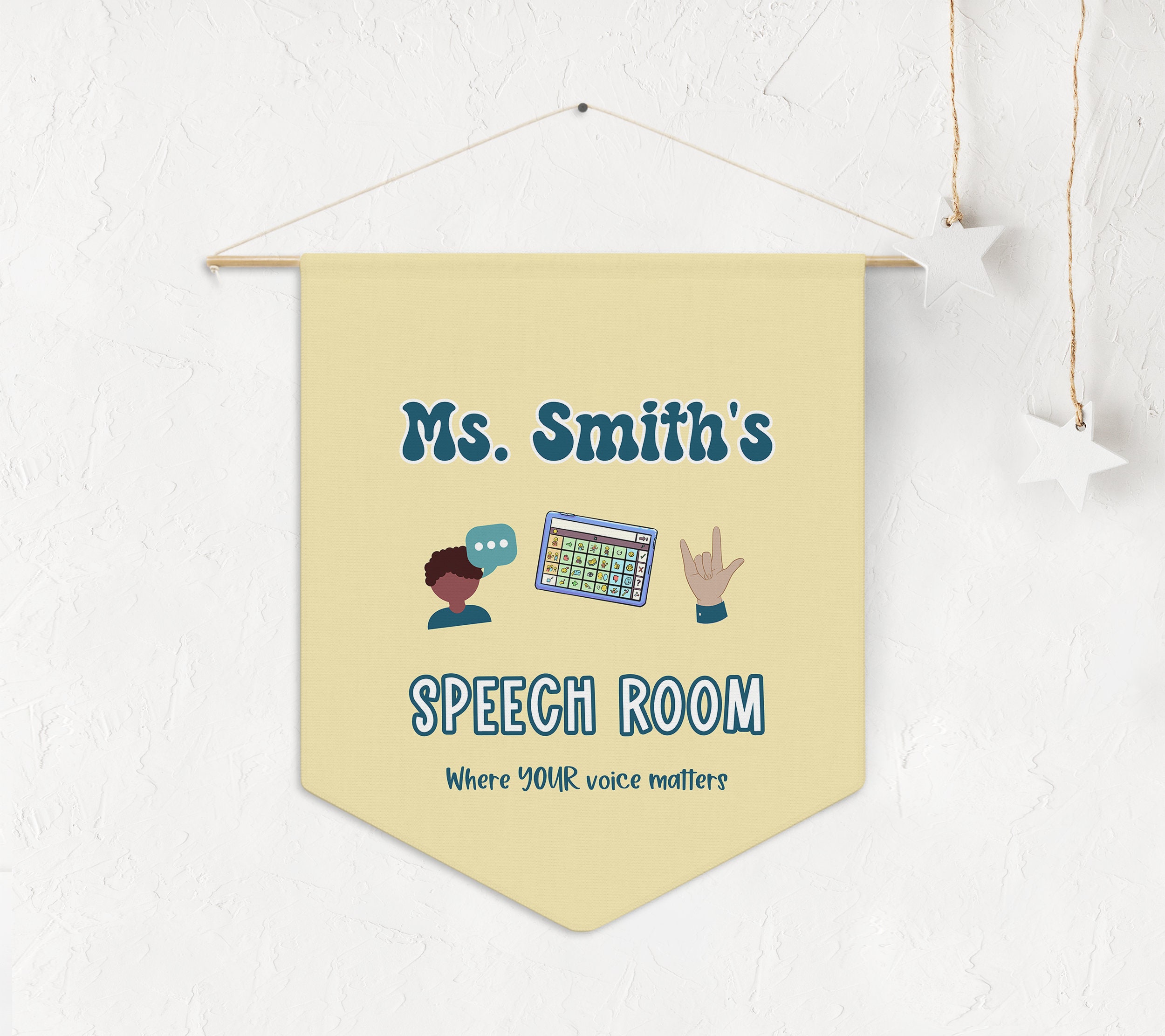Speech Room Sign for SLP Decor Speech Language Pathologist Room Decor ...
