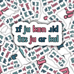 IPA SLP Sticker for Speech Therapy Phonetics Sticker for Speechie IPA ...