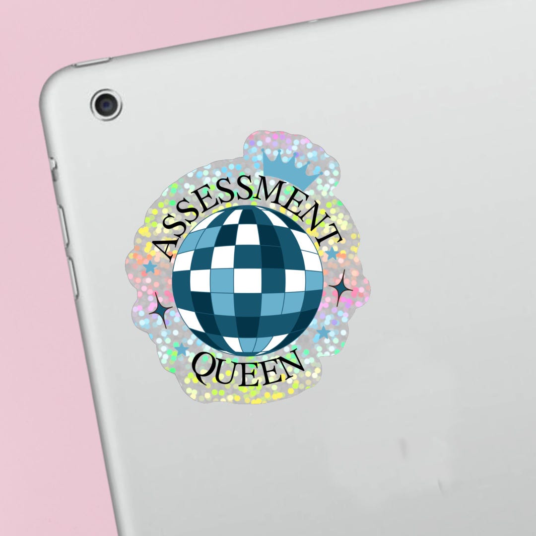 SLP Assessment Sticker Special Education Teacher Gift for SLP Sticker ...