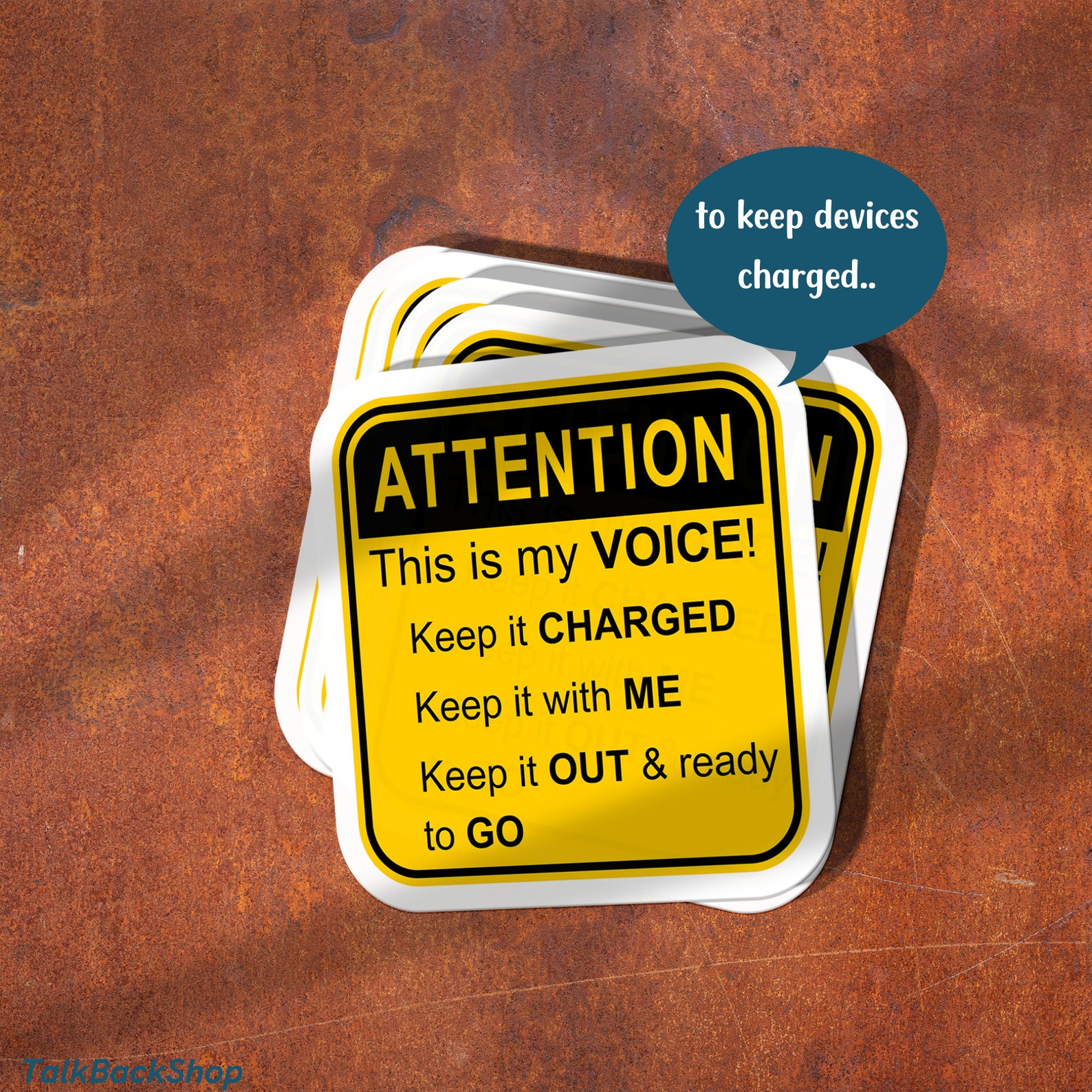 AAC Device Sticker for Speech Therapist Sticker for SLP Sticker for ...