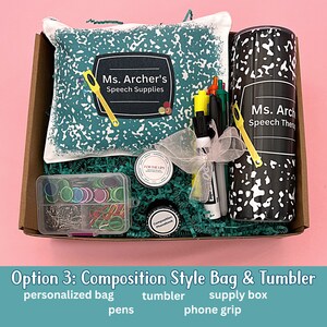 Speech Therapist Gift Box for SLP Gift for Christmas Speech Mug ...