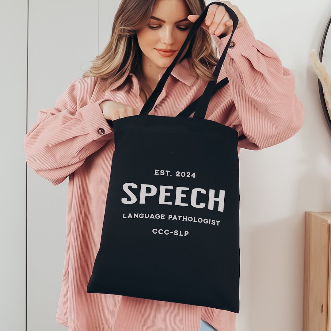 SLP Tote Bag for New SLP Grad Gift for Supervisor Speech Bag for SLP ...