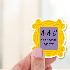 AAC Sticker for Sped Teacher Sticker for AAC Awareness Gift for SLP ...