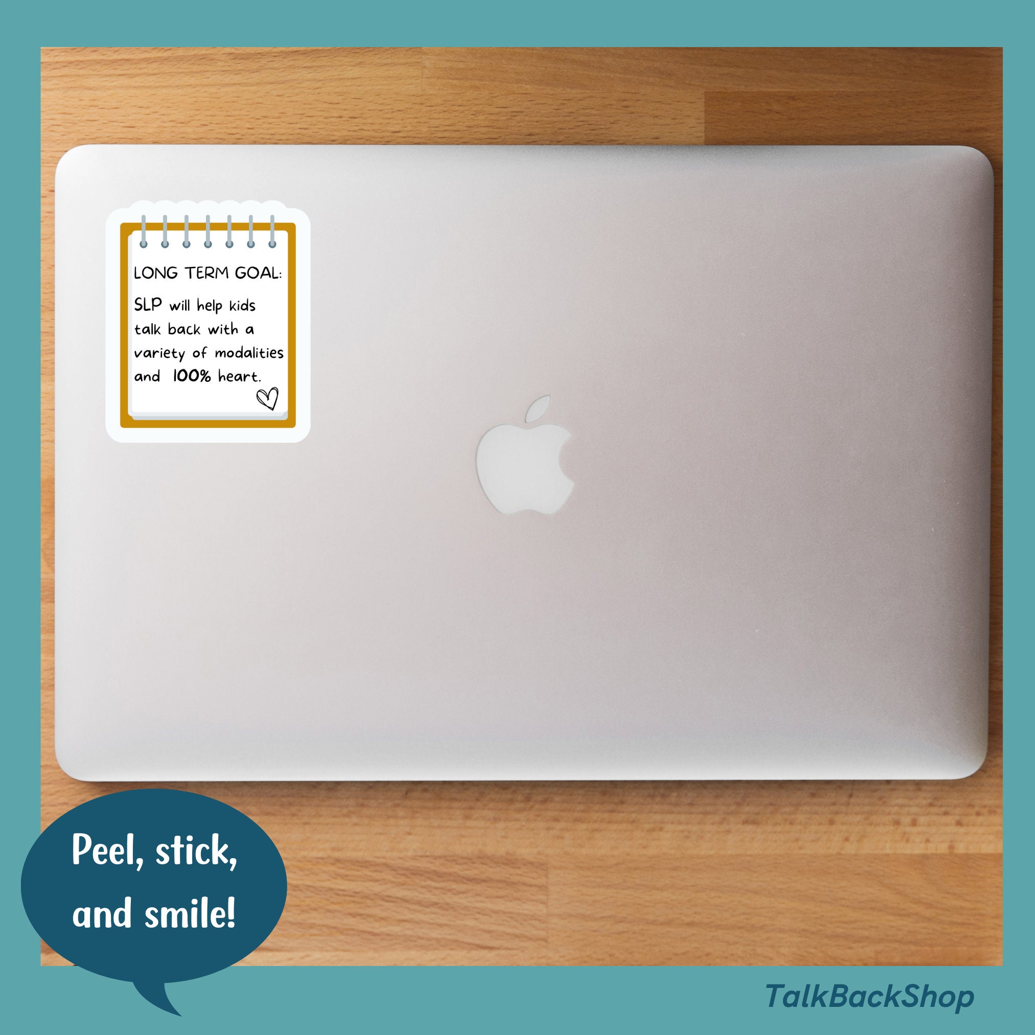 Speech Sticker for SLP Gifts for Speech Language Pathologist - Etsy