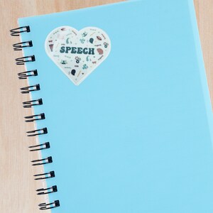 Speech Sticker for SLP Stickers for Speech Language Pathologist Decals ...