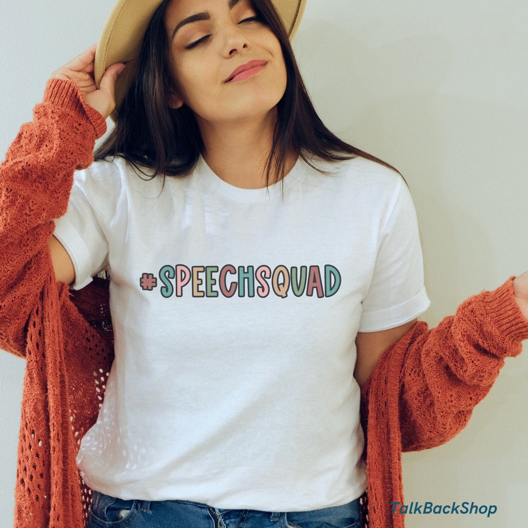 Speech Squad Shirt for Speech Therapy T-shirt for SLP Shirt for SLP ...