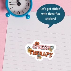 Speech Therapy Sticker for SLP Decal for Speech Therapist Gift for NEW ...