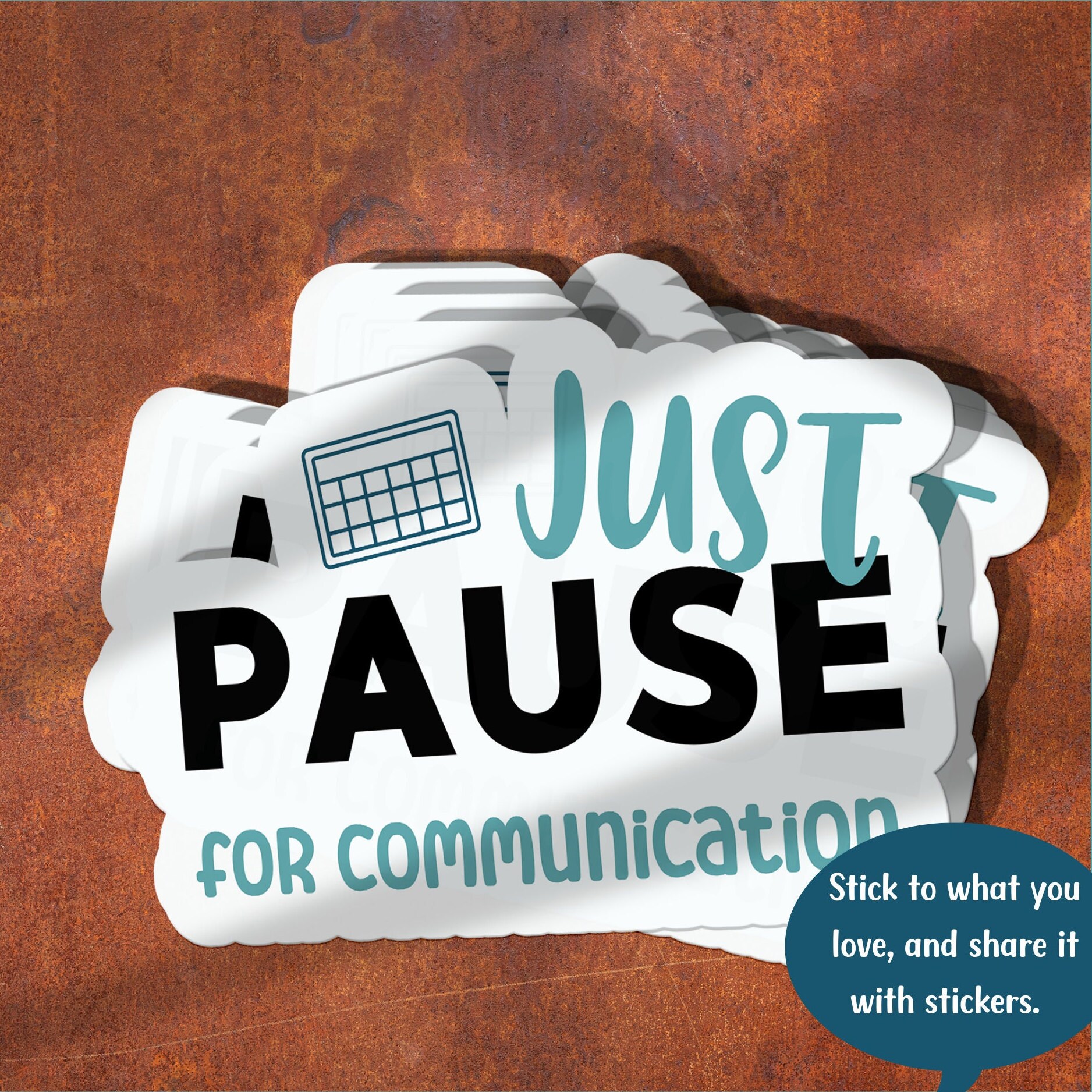 AAC Awareness Sticker for Speech Therapist Gift for SLP - Etsy