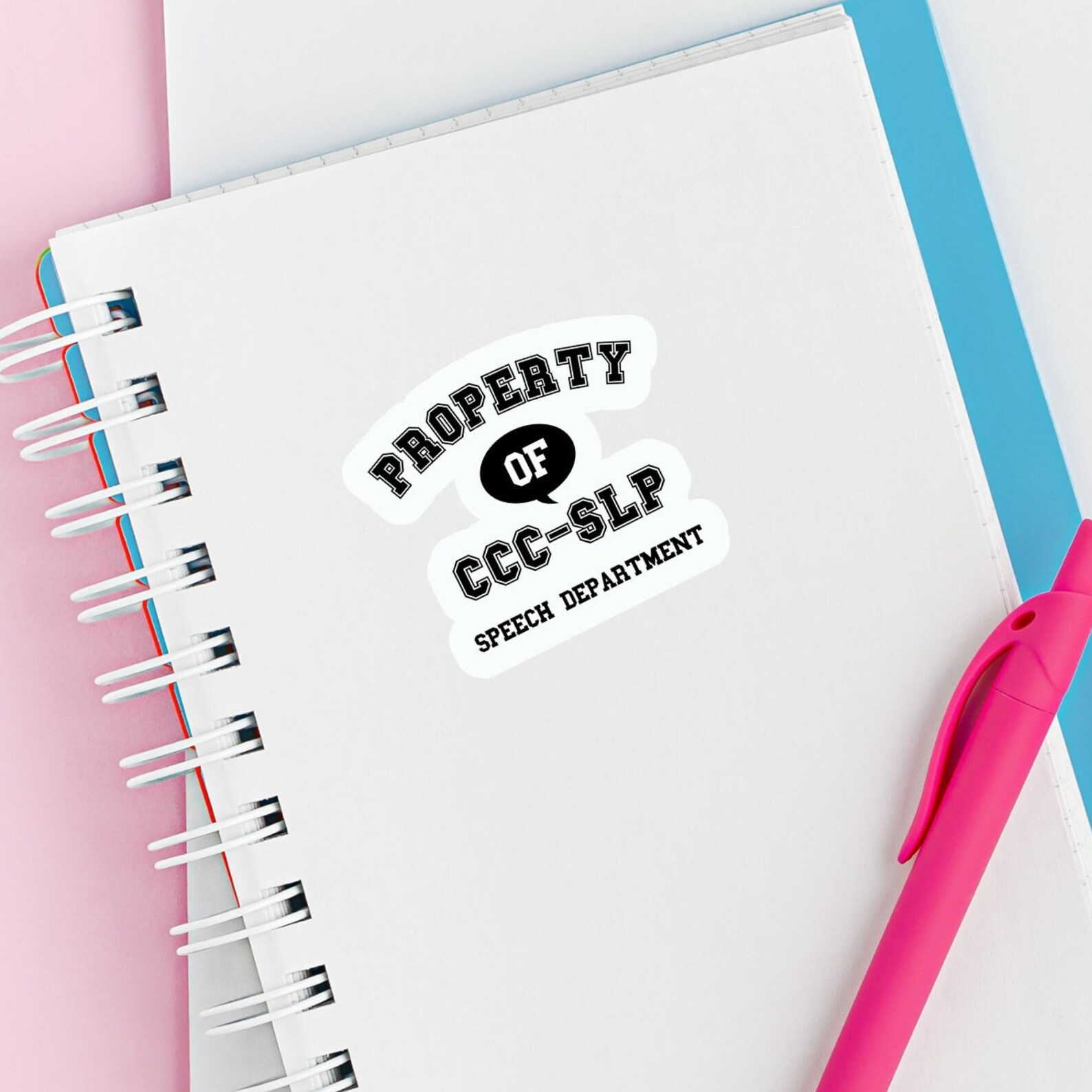 Speech Sticker for CCC SLP Gift for SLP Sticker for Speech Grad Gift ...