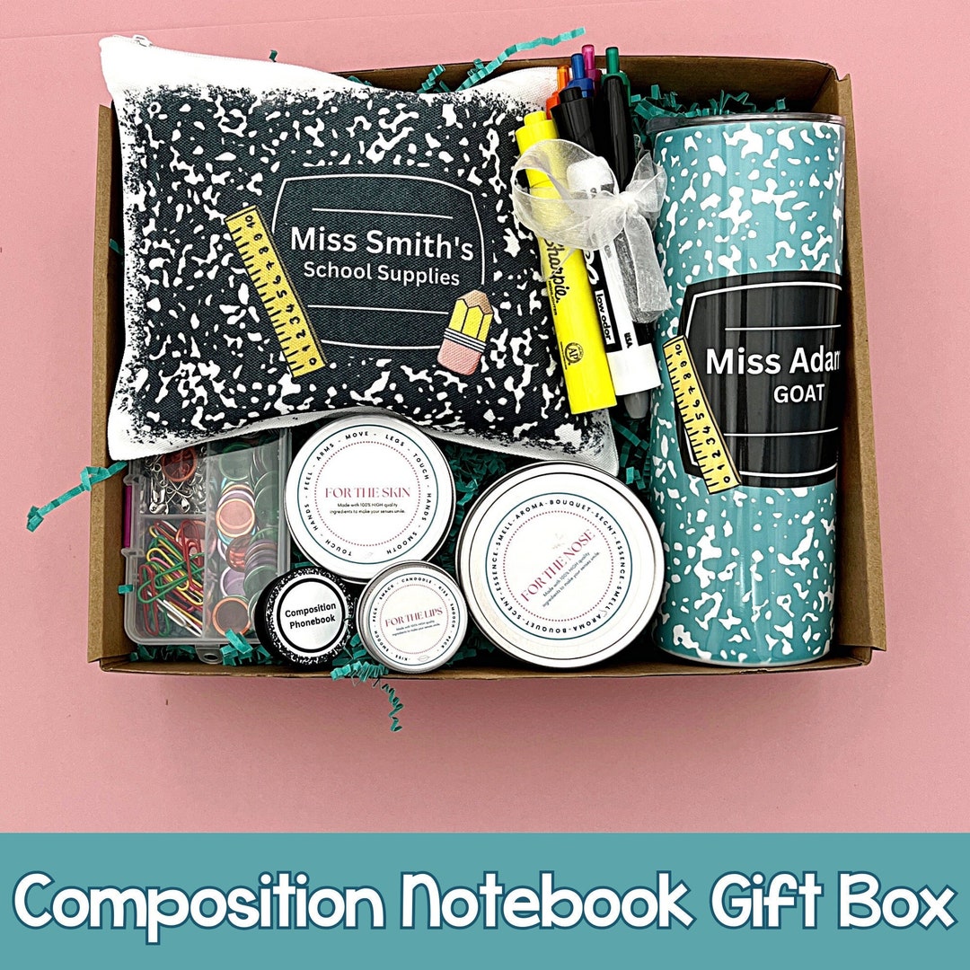 Teacher Appreciation Gift Box for Teacher's Gift for Personalized ...