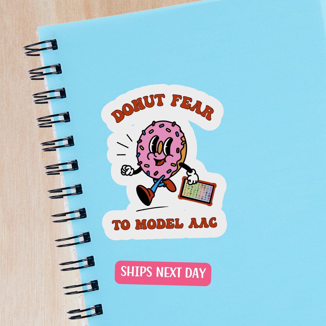 Model AAC Sticker for SLP Sticker for AAC Awareness Decal for Speech ...