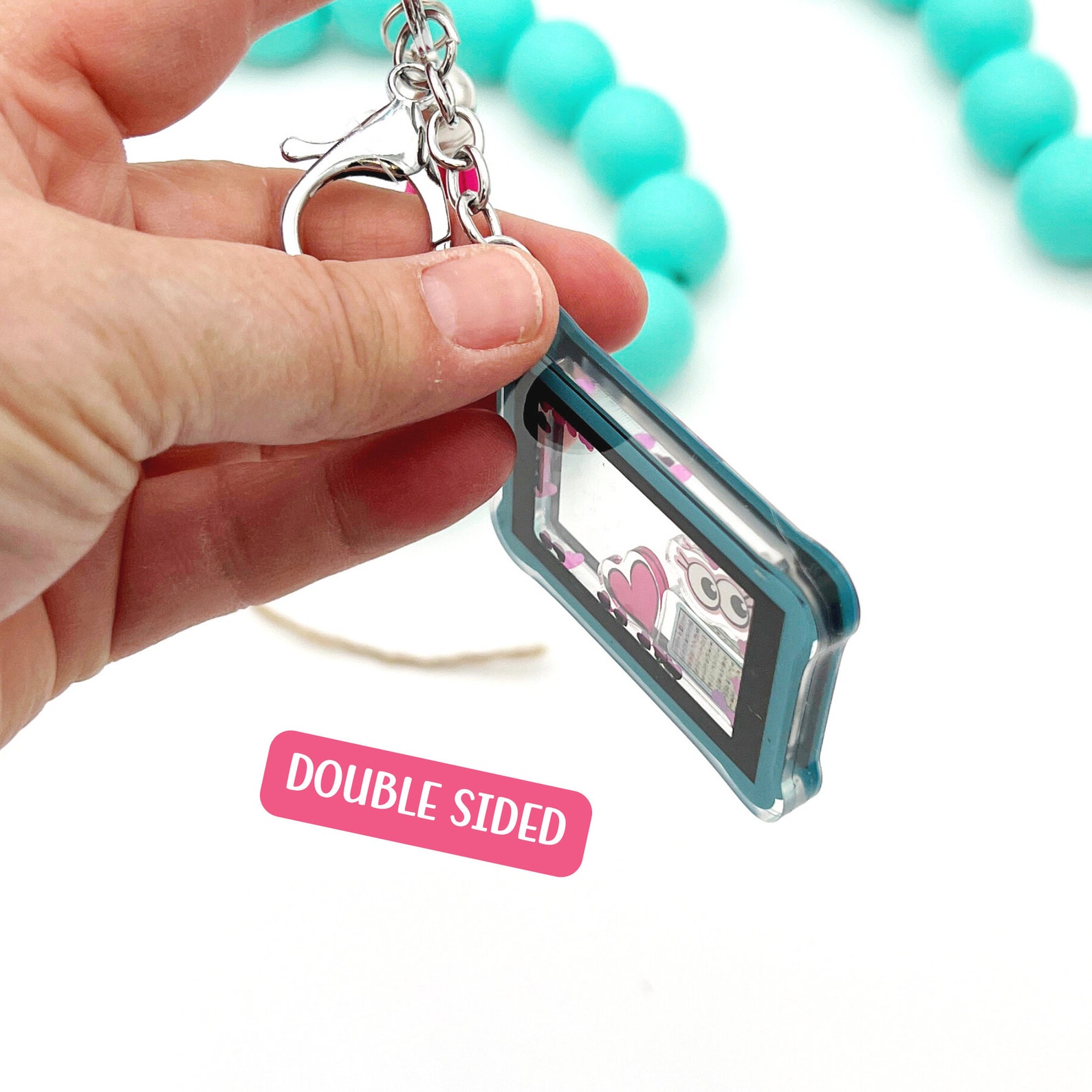 AAC Keychain for AAC Awareness Key Ring for SLP Gift for Sped Ed ...