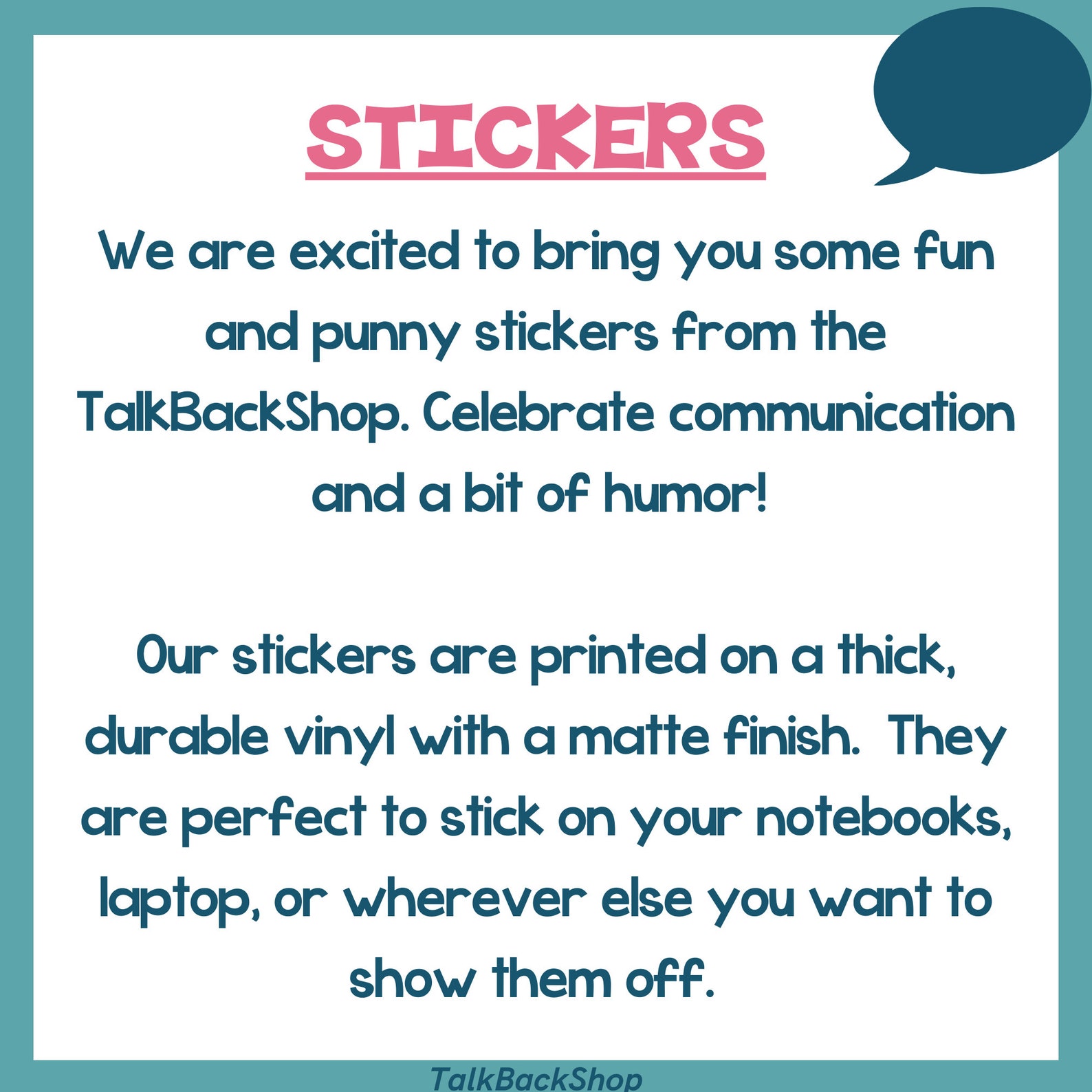 AAC Device Sticker for Speech Therapist Sticker for SLP Sticker for ...