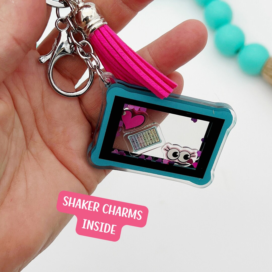 AAC Keychain for AAC Awareness Key Ring for SLP Gift for Sped Ed ...