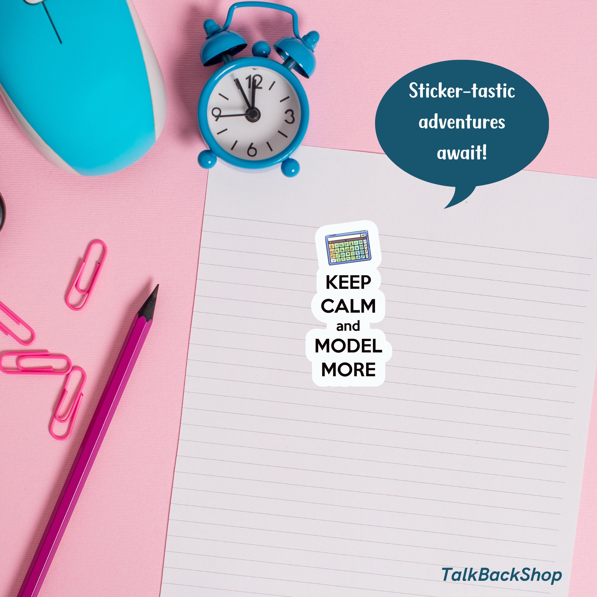 AAC Sticker Bundle for Speech Therapist Gift Special Education - Etsy