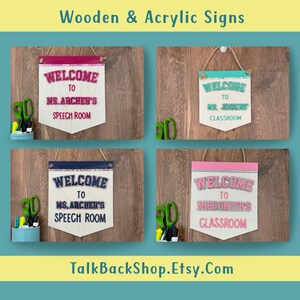 SLP Decor for Speech Room Sign Speech Bubble Decor for New SLP Gift for ...