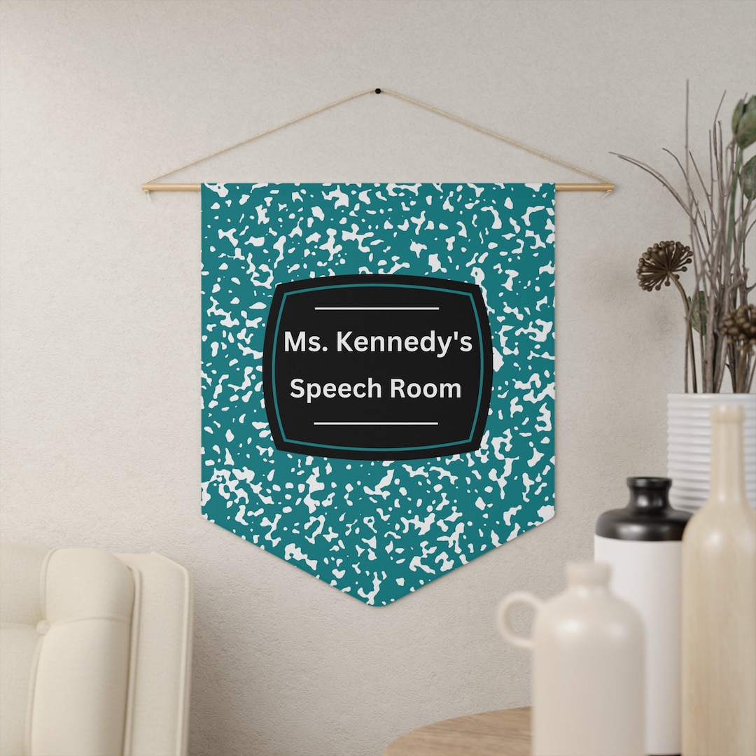 Speech Door Sign for Speech Therapist Wall Art for SLP Room Decor for ...