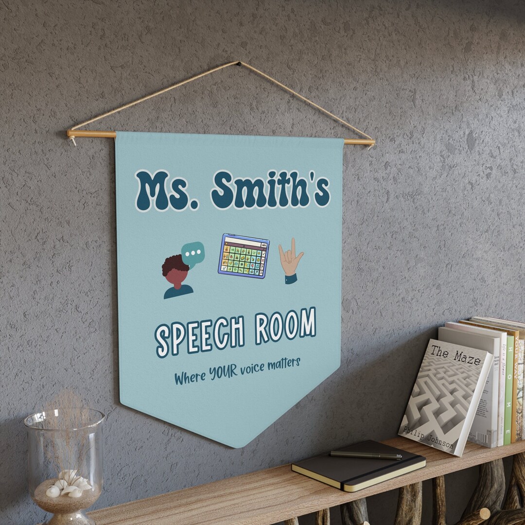 Speech Room Sign for SLP Decor Speech Language Pathologist Room Decor ...
