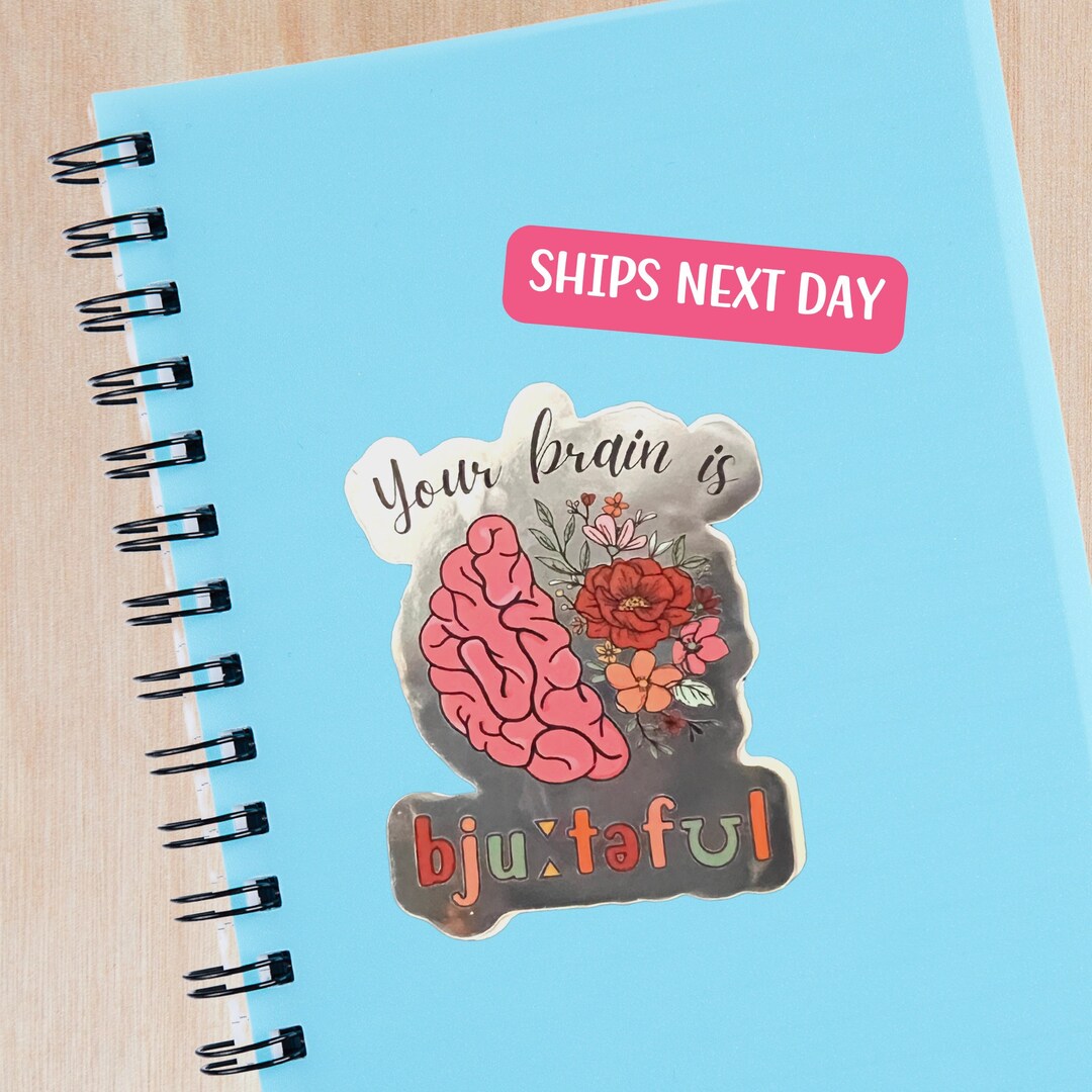 Speech Sticker for SLP Gift Neurodiversity Sticker for Speech Therapist ...