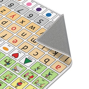 Core Vocabulary Rug AAC Core Board for Sped Classroom Rug for Speech ...